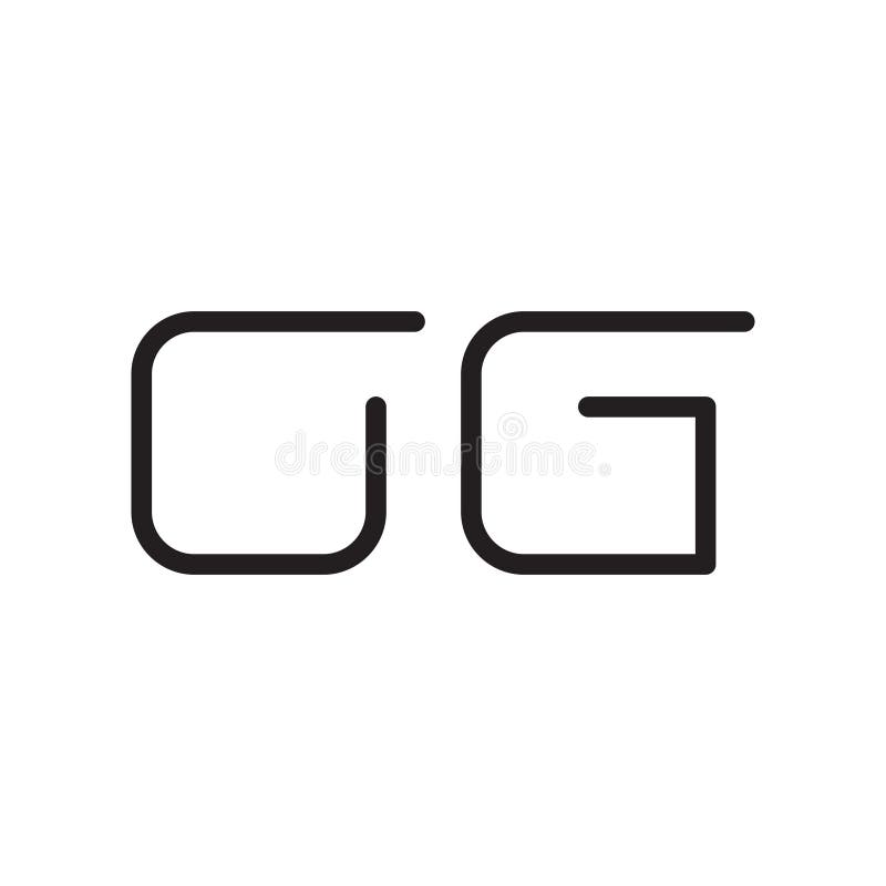 Og Initial Letter Vector Logo Icon Stock Vector - Illustration of ...