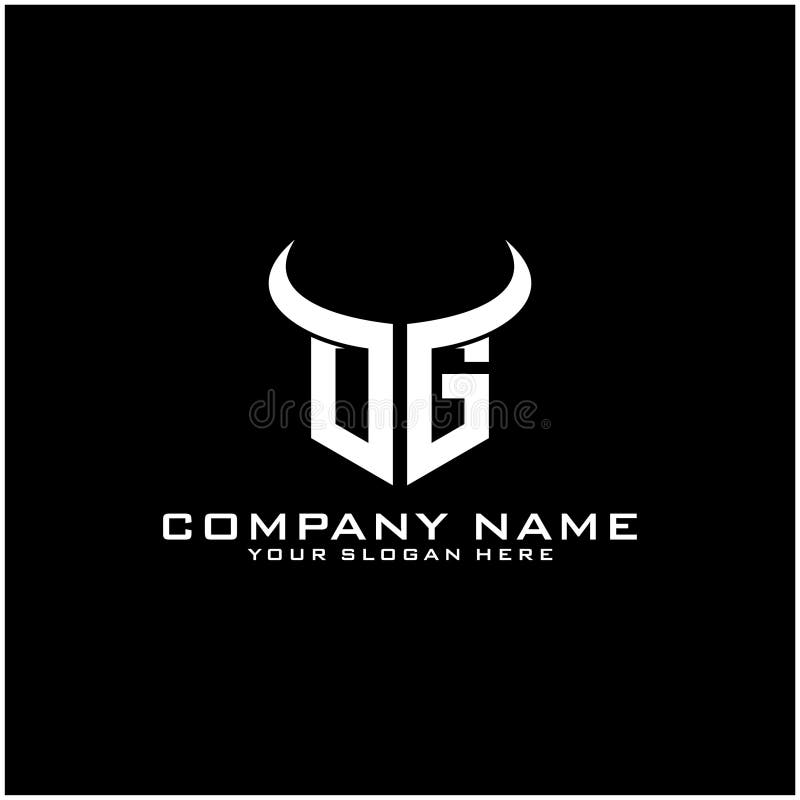 OG Letter Logo Icon Design Template Elements Stock Vector ...