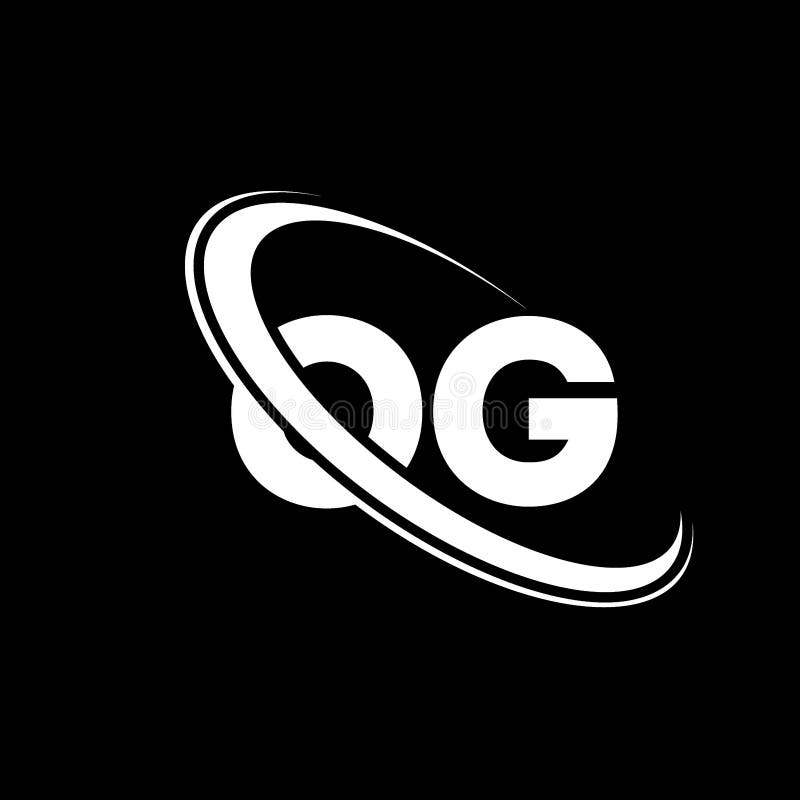 OG Logo. O G Design. White OG Letter. OG/O G Letter Logo Design Stock ...