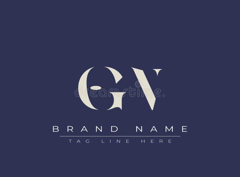 OGN Abstract Letter Logo Design Stock Vector - Illustration of vector ...