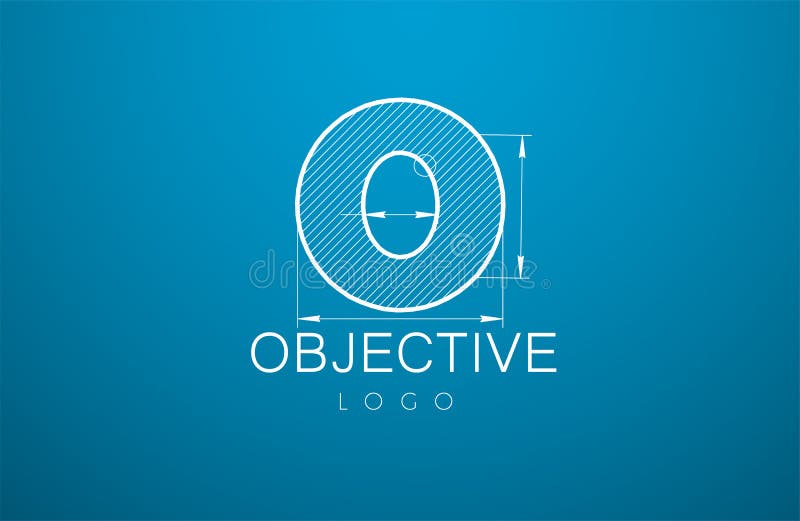 Ogo template letter stock vector. Illustration of reconstruction - 83640288