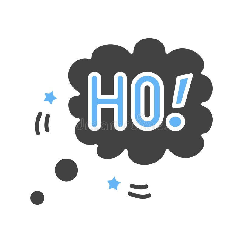 Oh Bubble Icon Image. stock vector. Illustration of chatbubble - 290214451