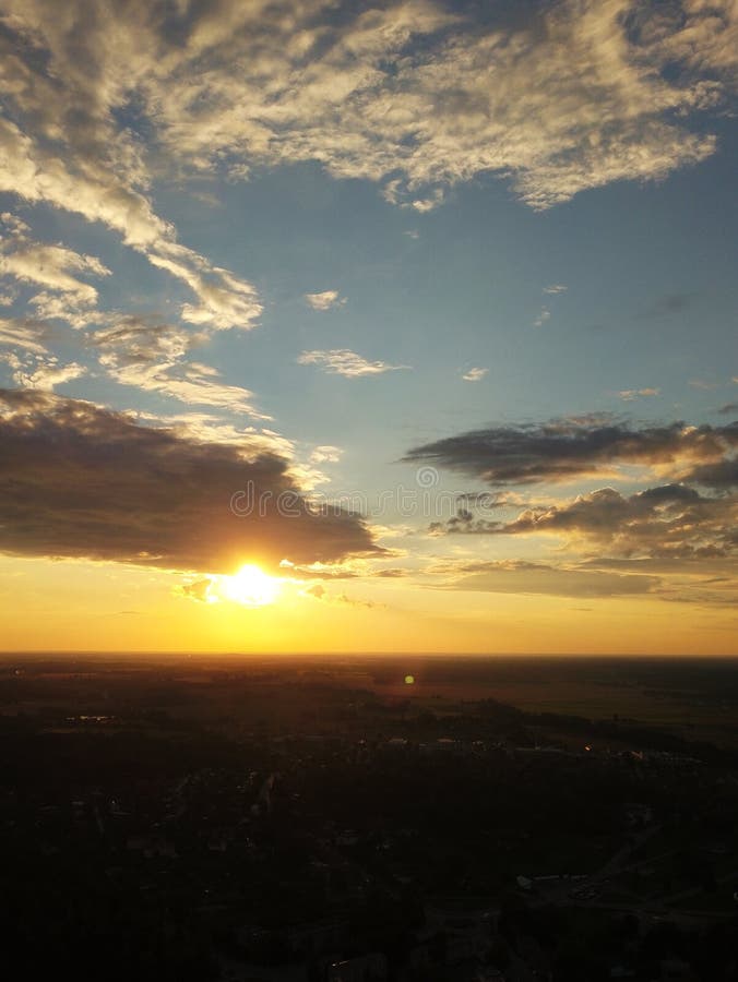 Sunset setting stock photo. Image of colours, setting - 121034592