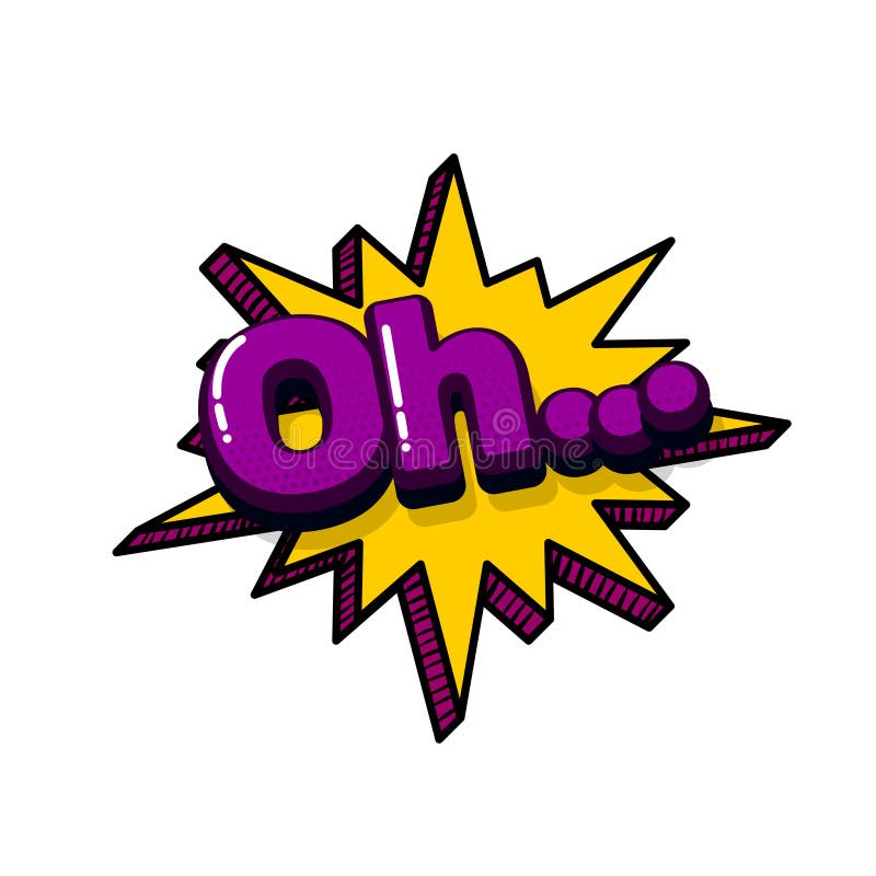 Oh Comic Word Stock Illustrations – 346 Oh Comic Word Stock ...