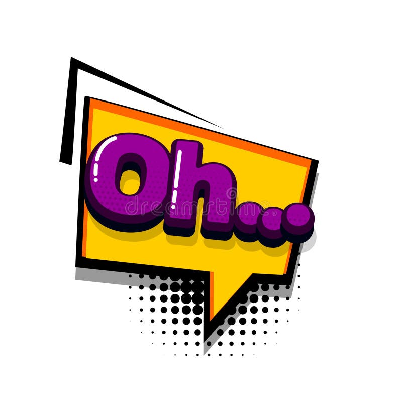 Oh Comic Word Stock Illustrations – 346 Oh Comic Word Stock ...