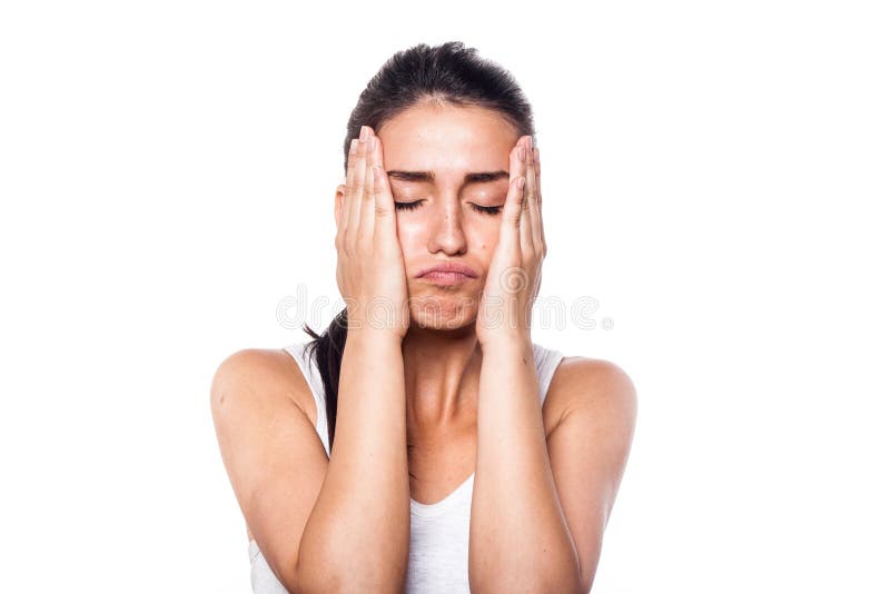 Oh, i m really exhausted! stock image. Image of orange - 49073887