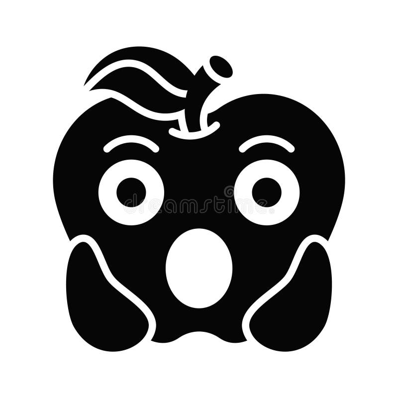 Oh My God Expression Emoji Vector Design, Editable Vector Stock Vector ...