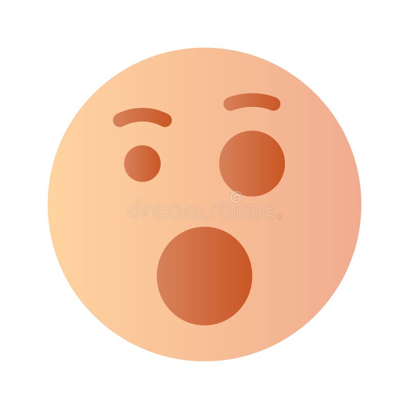 Oh My God Expression Emoji Vector Design, Editable Vector Stock Vector ...