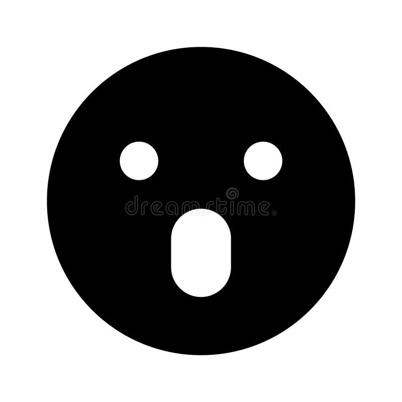 Oh My God Expression Emoji Vector Design, Editable Vector Stock Vector ...