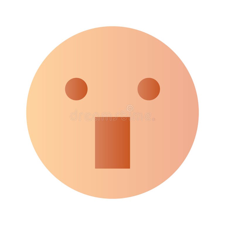 Oh My God Expression Emoji Vector Design, Editable Vector Stock Vector ...