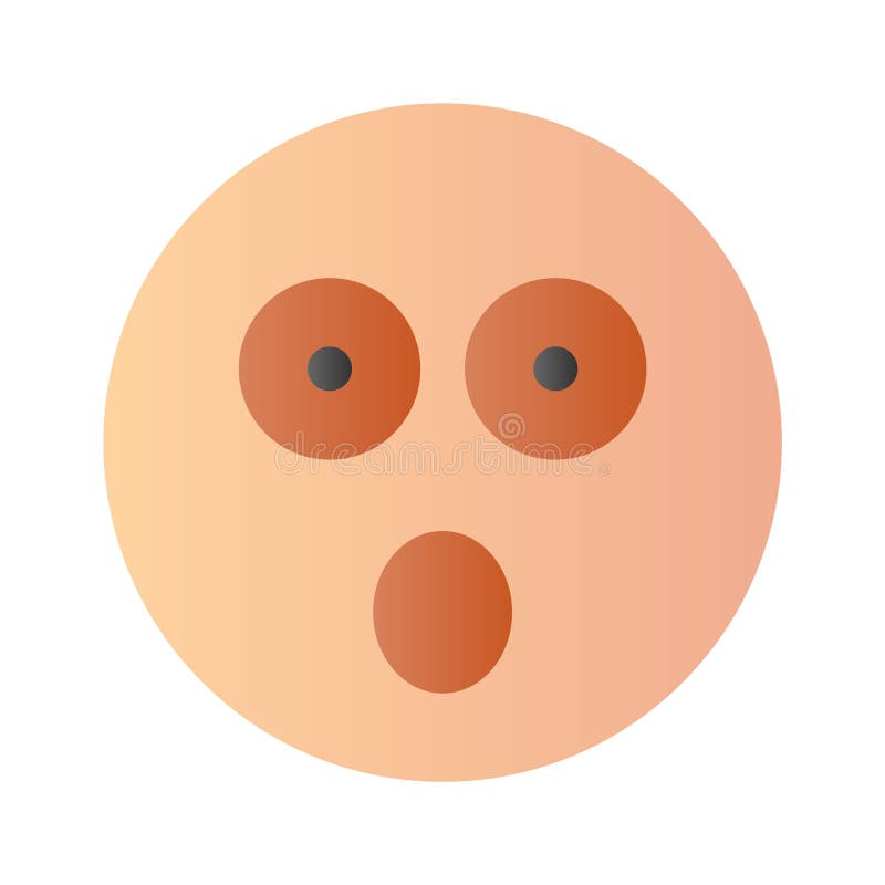 Oh My God Expression Emoji Vector Design, Editable Vector Stock Vector ...
