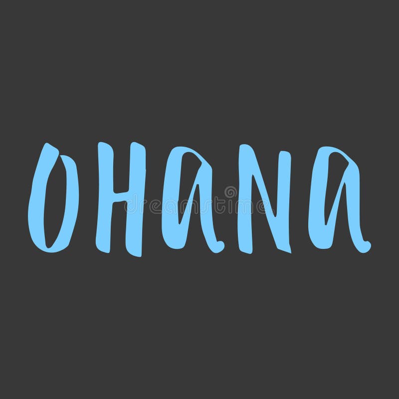 Ohana Stock Illustrations – 7 Ohana Stock Illustrations, Vectors ...