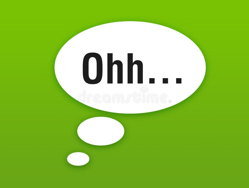 Ohh de la palabra stock de ilustración. Ilustración de imagen - 6463827