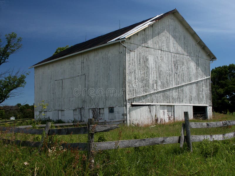 Ohio red barn stock image. Image of countryside, farm - 2006103