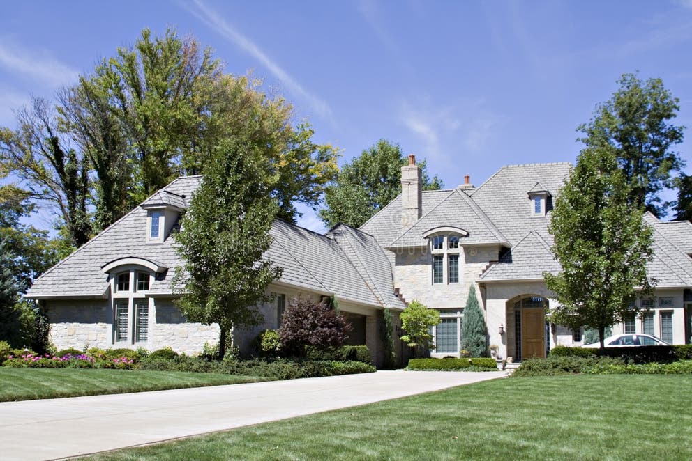 Ohio Home stock photo. Image of dream, gate, lender, blue - 1780270