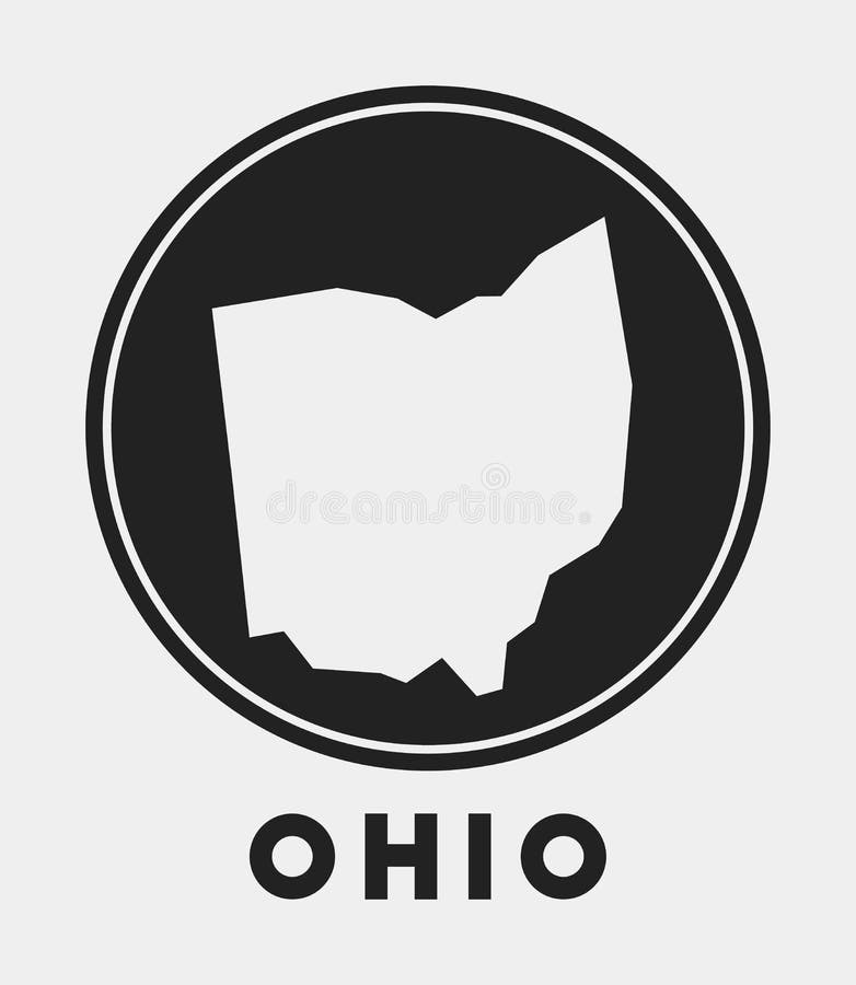 Ohio icon. stock vector. Illustration of badge, america - 212333956