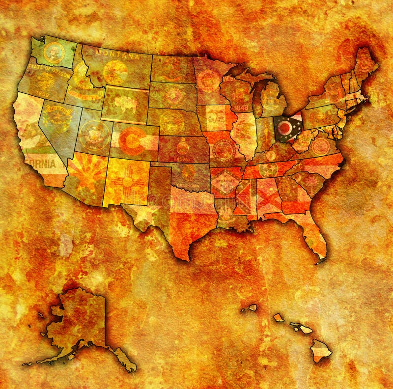 Ohio State Political Map Stock Photos - Free & Royalty-Free Stock ...