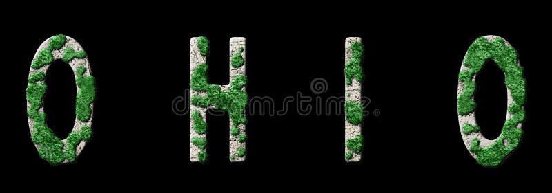 Ohio Reforestation and Climate Message, Sustainable Green Typography ...