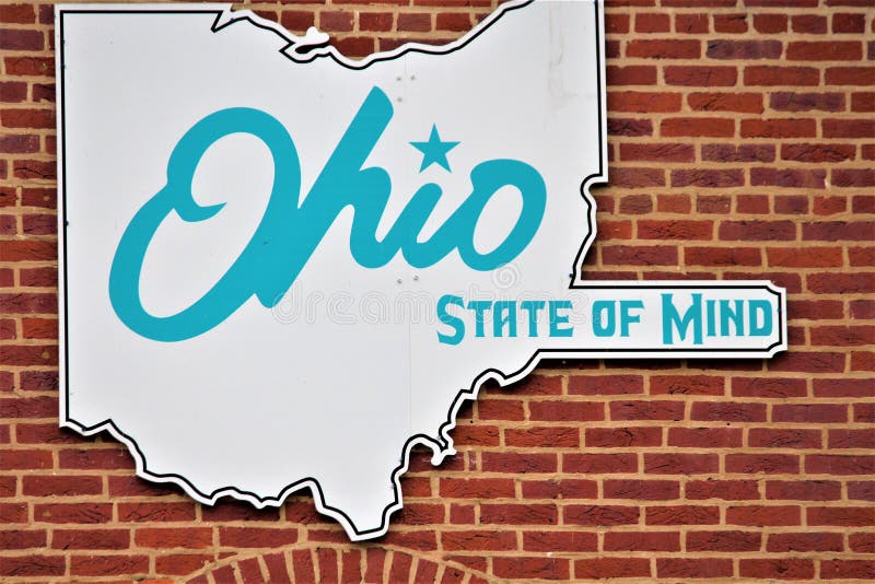 Ohio sign. stock vector. Illustration of hipster, national - 162383330