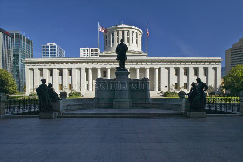 Kapitoliusz Stanu Ohio obraz stock. Obraz złożonej z landmark - 23166545