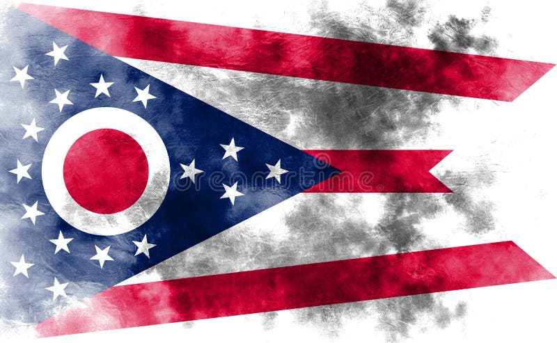 Ohio State Grunge Flag, United States of America Stock Illustration ... Ohio State Grunge Flag, United States of America Stock Illustration ...