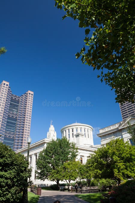 Ohio State House & Capitol Building Stock Photo - Image of election ...