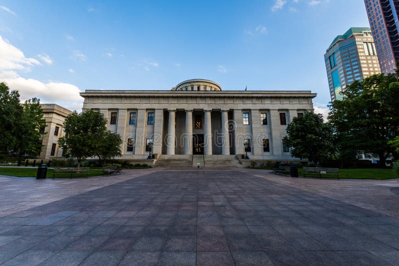 The Ohio Statehouse in Columbus, Ohio Stock Image - Image of ...