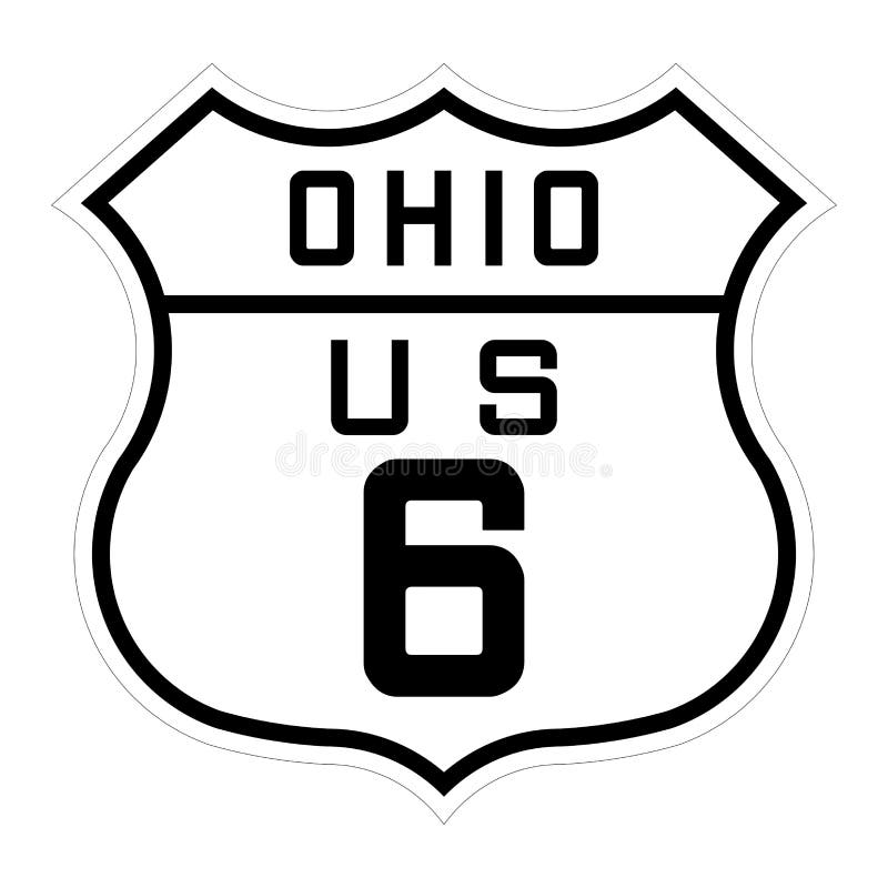 Ohio State Route Sign Stock Illustrations – 48 Ohio State Route Sign ...