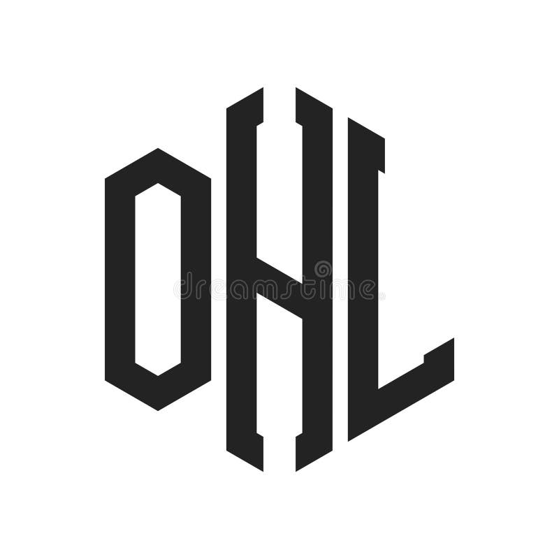 OHL Logo Design. Initial Letter OHL Monogram Logo Using Hexagon Shape ...