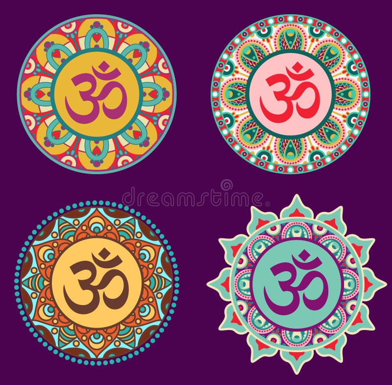 Ohm Mandala Stock Illustrations – 1,033 Ohm Mandala Stock Illustrations ...