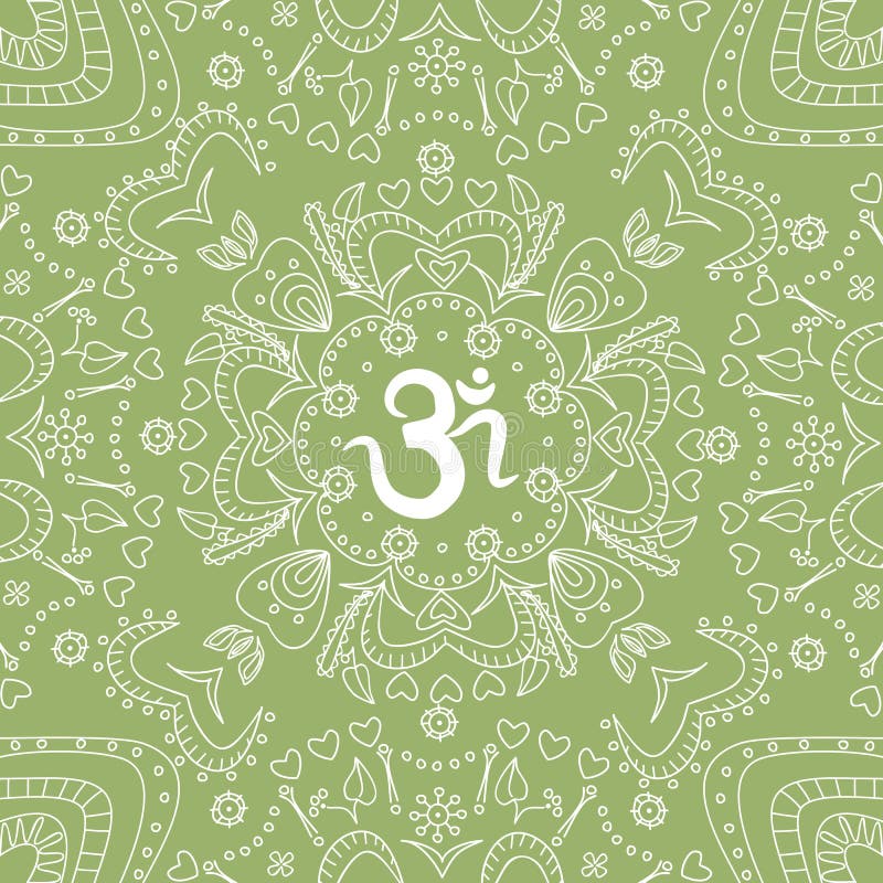 Ohm hand drawn pattern stock illustration. Illustration of drawn - 52517767