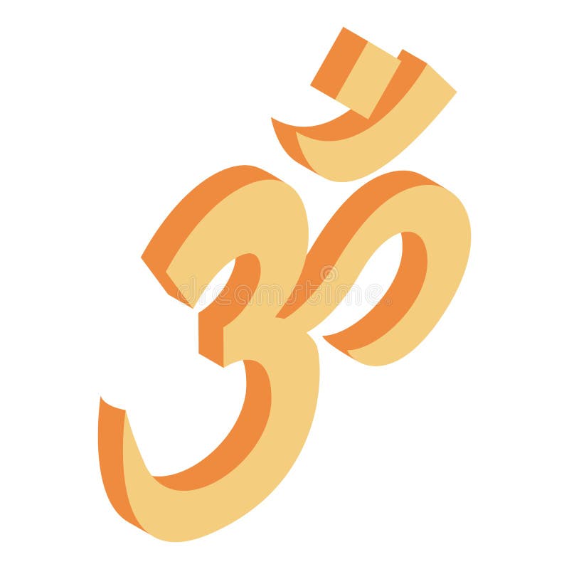 Ohm Symbol Isometric 3d Icon Stock Vector - Illustration of orient ...