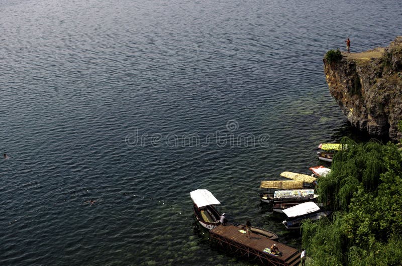 Ohrid Lake editorial stock image. Image of macedonia - 48868814