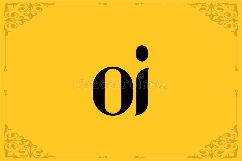 OI abstract luxury logo stock vector. Illustration of identity - 362197132