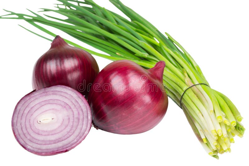 Oignon Vert, Poireau Sauvage, Laitue Image stock - Image du laitue ...