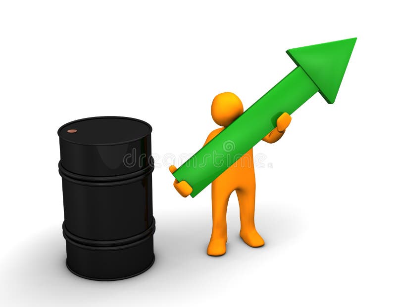Oil Barrel stock illustration. Illustration of cartoon - 16570198
