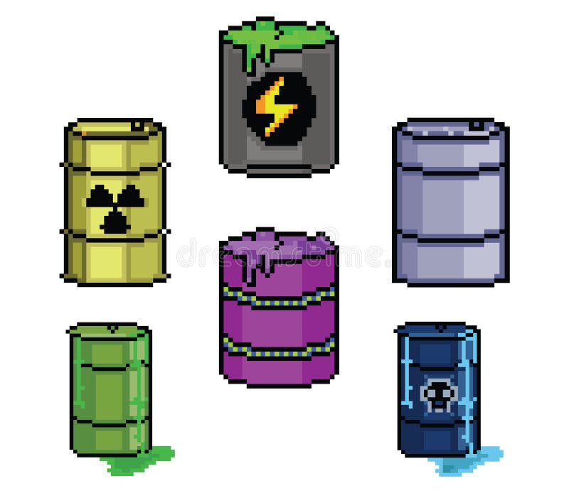 Explosion Pixel Art, Video Game Explosion Animation Flame Pixel Art ...