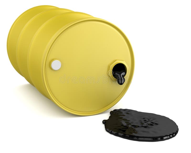 Oil barrel and pool stock illustration. Illustration of negative - 37035518