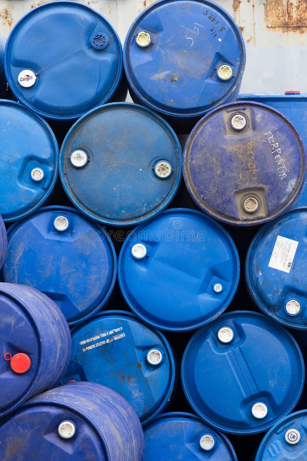 Oil Barrel(s) Storage stock photo. Image of petroleum - 27493086
