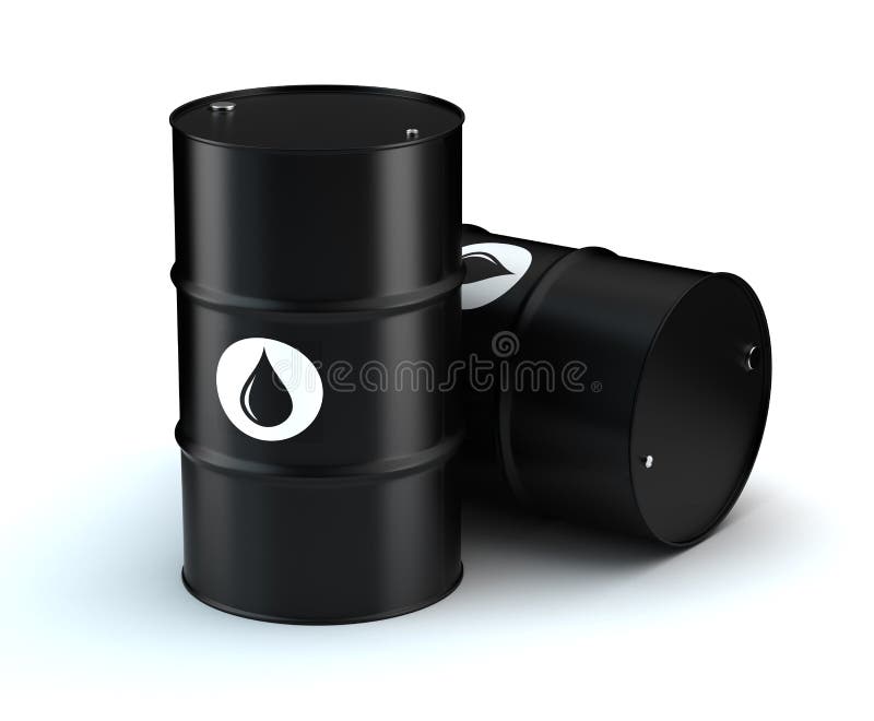 Oil Barrels stock illustration. Illustration of industry - 52231618