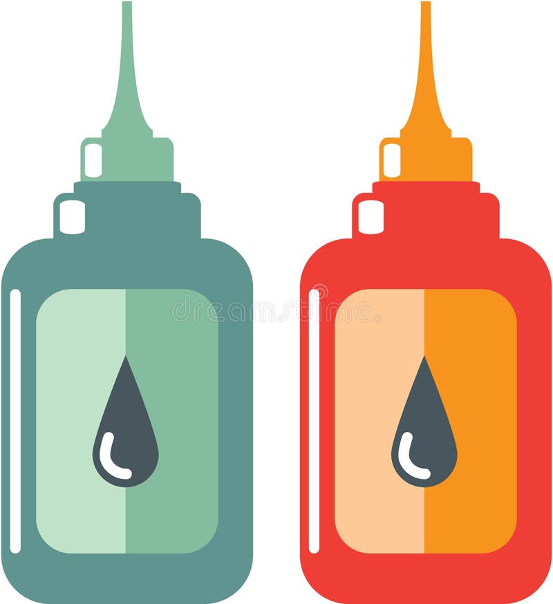 Oil Bottle Vector stock vector. Illustration of liquid - 62566675