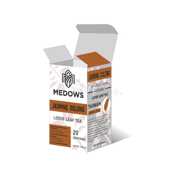 Oil Box Packaging Design, 3D Box Stock Vector - Illustration of ...