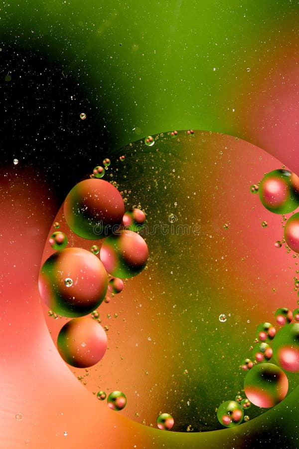 Abstraction of Colored Bubbles Stock Image - Image of circular, cool ...