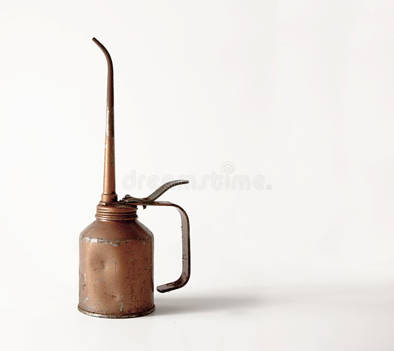 Oil can stock photo. Image of automotive, dropper, spout - 735232