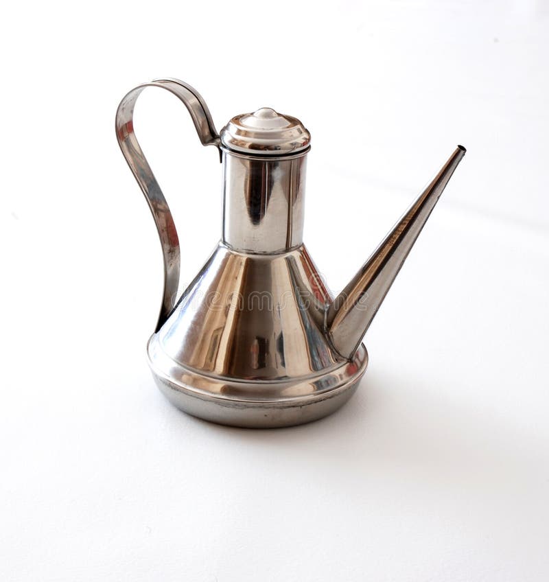 Oil can stock photo. Image of condiment, frying, steel - 2155886