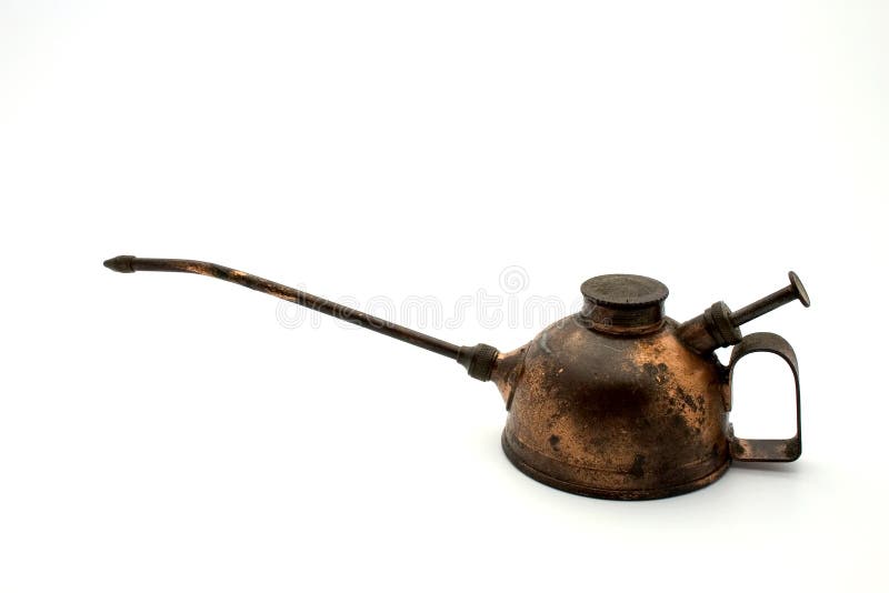 Oil can stock photo. Image of automotive, dropper, spout - 735232