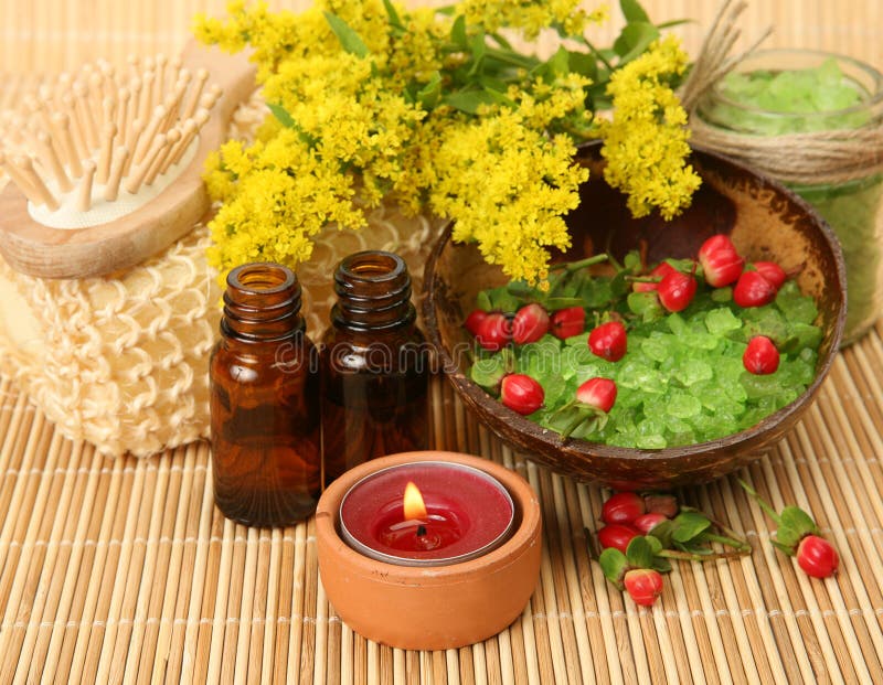 Aromatherapy, spa, massage stock image. Image of flame - 118547735