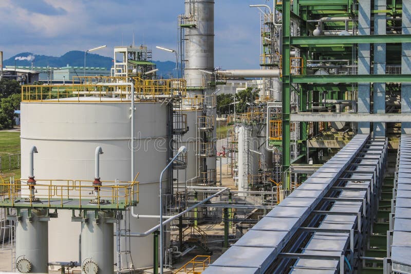 Oil and chemical factory stock image. Image of chimney - 27427737