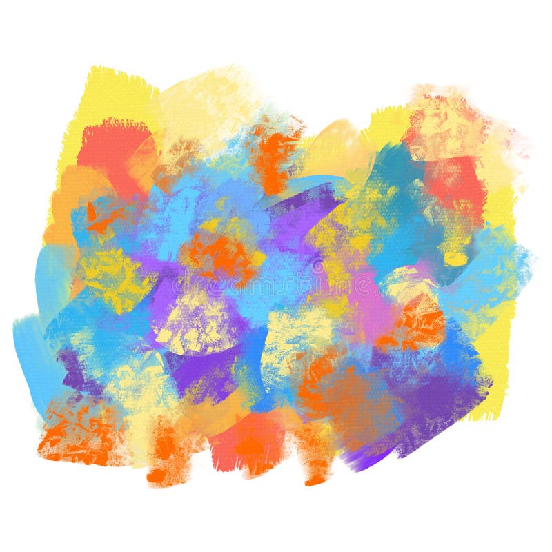 Oil color texture stock illustration. Illustration of textured - 266075930