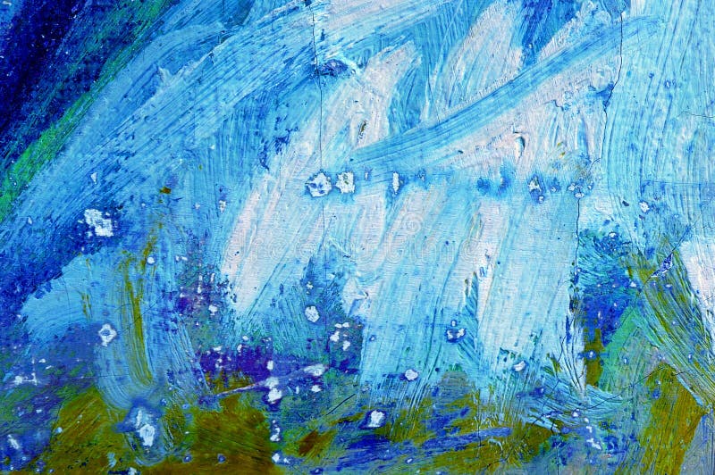 Oil Colors Abstract Painting Stock Photo - Image of layered, dreamy ...